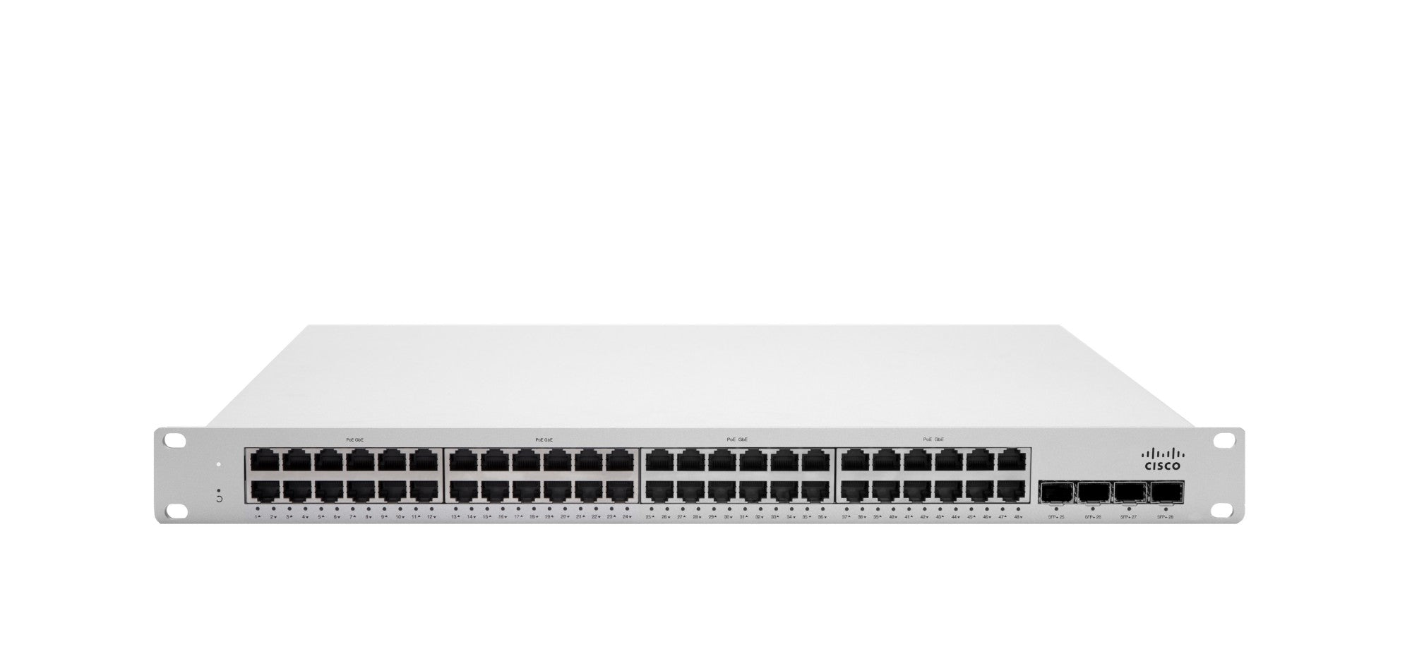 Cisco Meraki MS250-48 Managed L3 Gigabit Ethernet (10/100/1000) 1U Gray ...