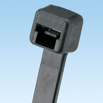 Panduit , 8.0"L (203mm), Intermediate, Nylon, Black, 1000pc cable tie ...