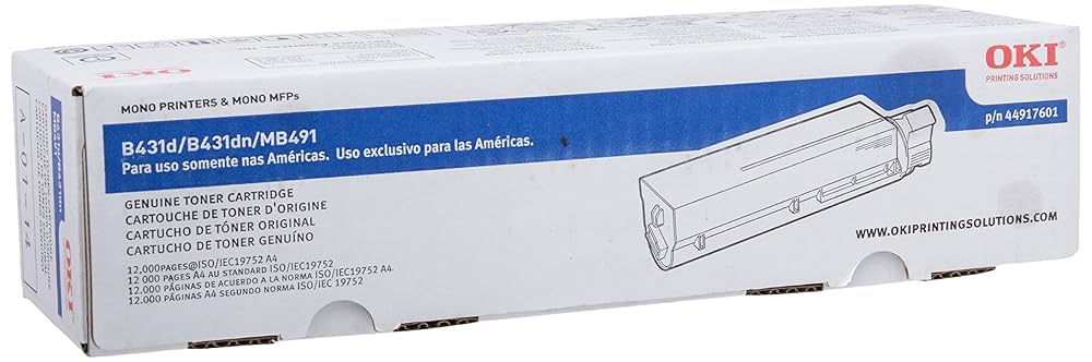 OKI 44917601 toner cartridge Original Black 1 pcs– Aeonfly