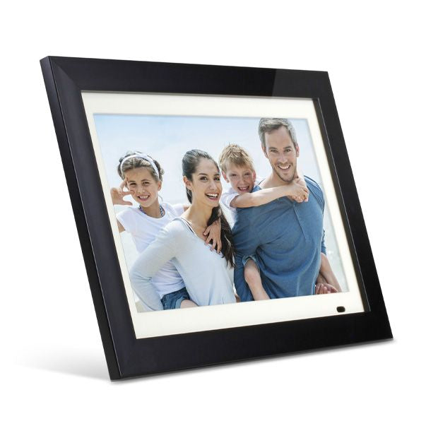 Aluratek ADMPF214FB digital photo frame Black, White 14"– Aeonfly