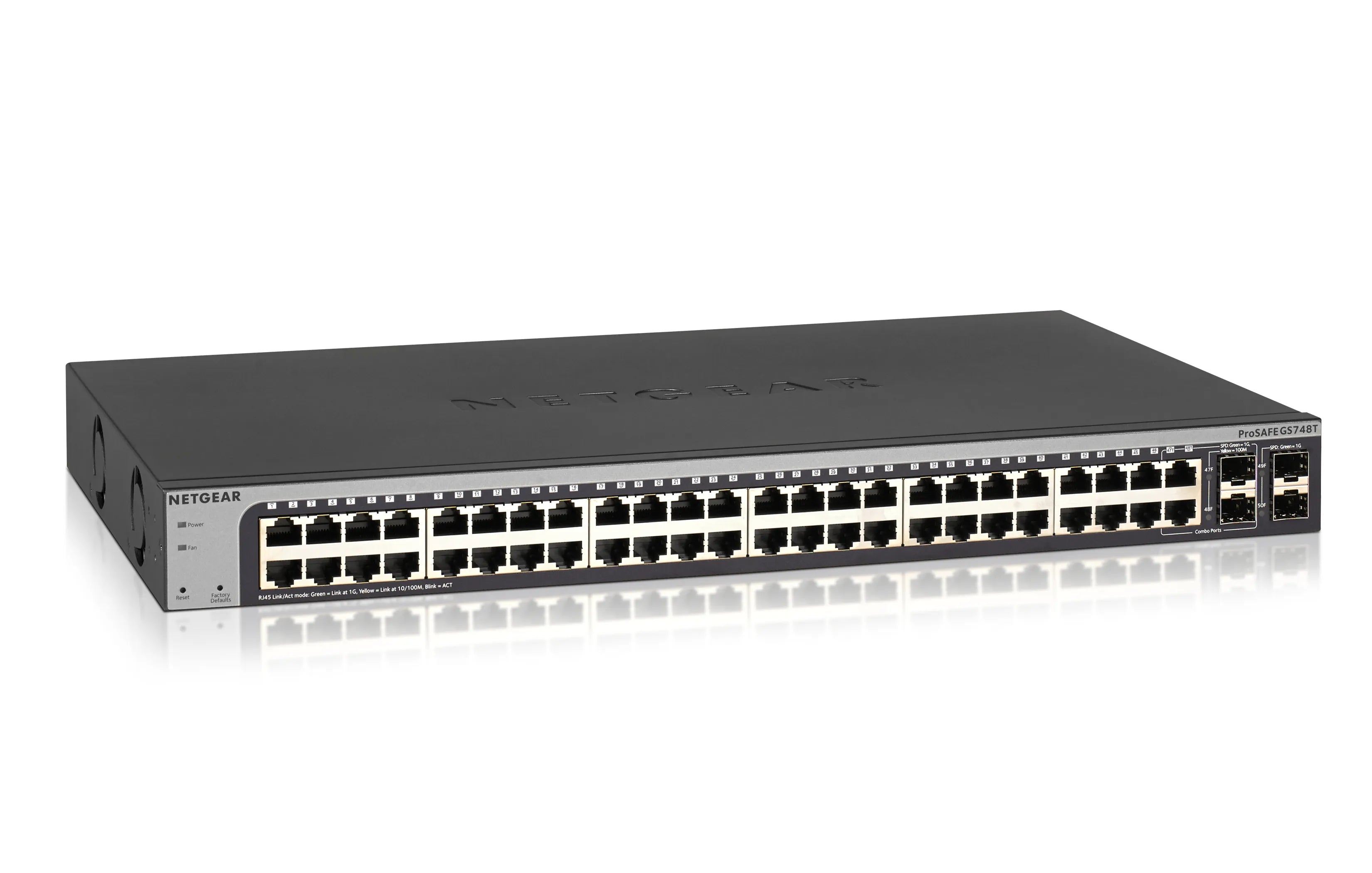 GS748T-500NAS - Netgear PROSAFE 48 PORT GIGABIT SMART SWITCH– Aeonfly