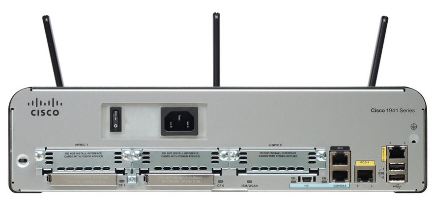 Cisco 1941W wireless router Gigabit Ethernet 4G Gray– Aeonfly