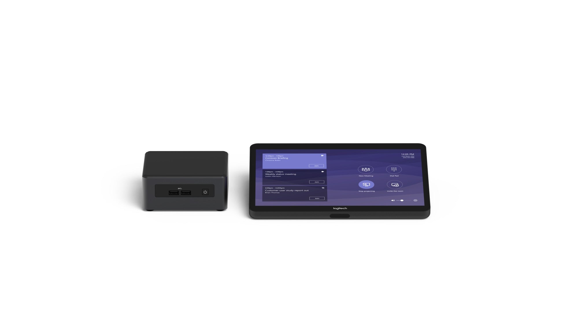 TAPMSTBASEINT - Logitech TAP V2-MICROSOFT TEAMS BASE BUNDLE. INCLUDES ...