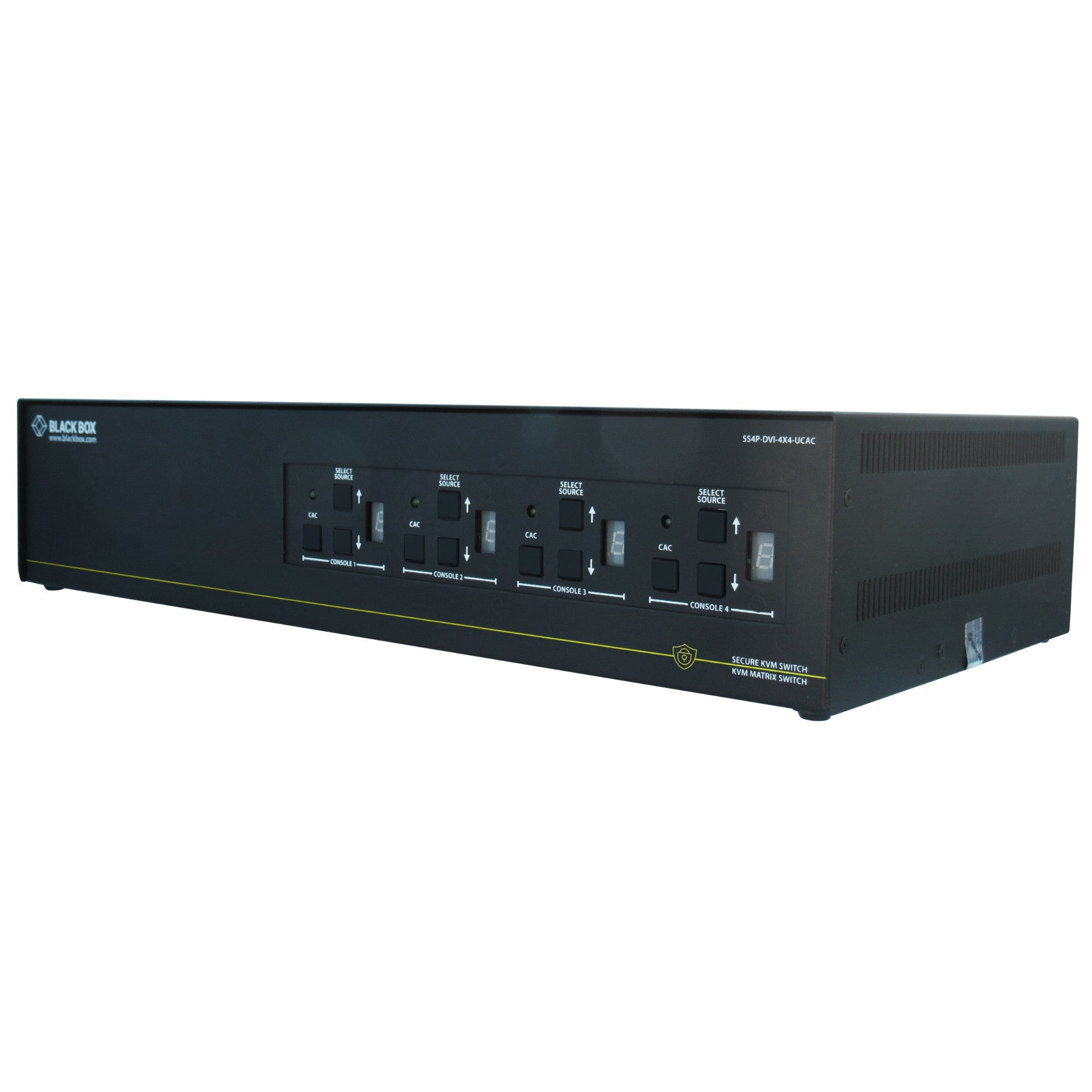 SECURE KVM MATRIX SWITCH, NIAP 3.0 CERTIFIED - 4 USERS X 8 SOURCES, DVI ...