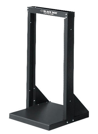 STEEL DISTRIBUTION RACK - 20U, 2-POST RACK, 21.2"W X 21"D, 10-32 ...