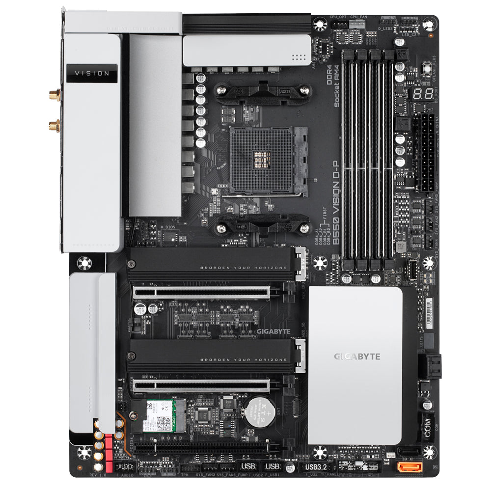 B550 VISION D-P - Gigabyte AMD B550 MOTHERBOARD GIGABYTE– Aeonfly