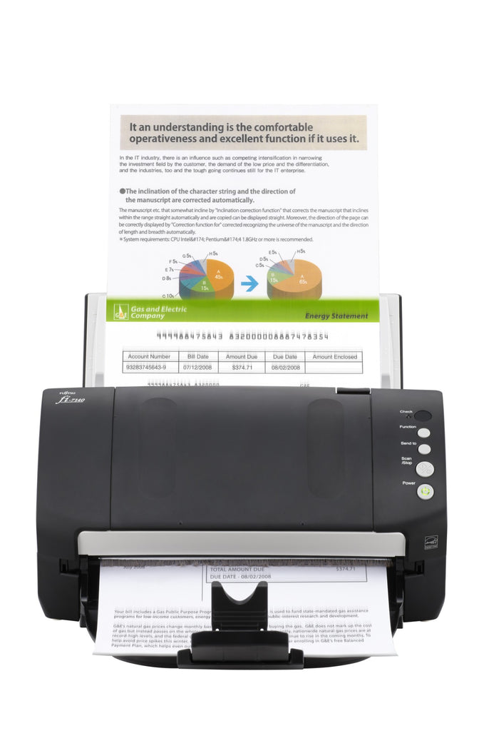 Fujitsu fi-7140 ADF scanner 600 x 600 DPI A4 Black– Aeonfly