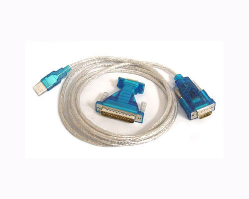 Bytecc USB - RS232 serial cable Blue, Transparent USB Type-A DB-9– Aeonfly