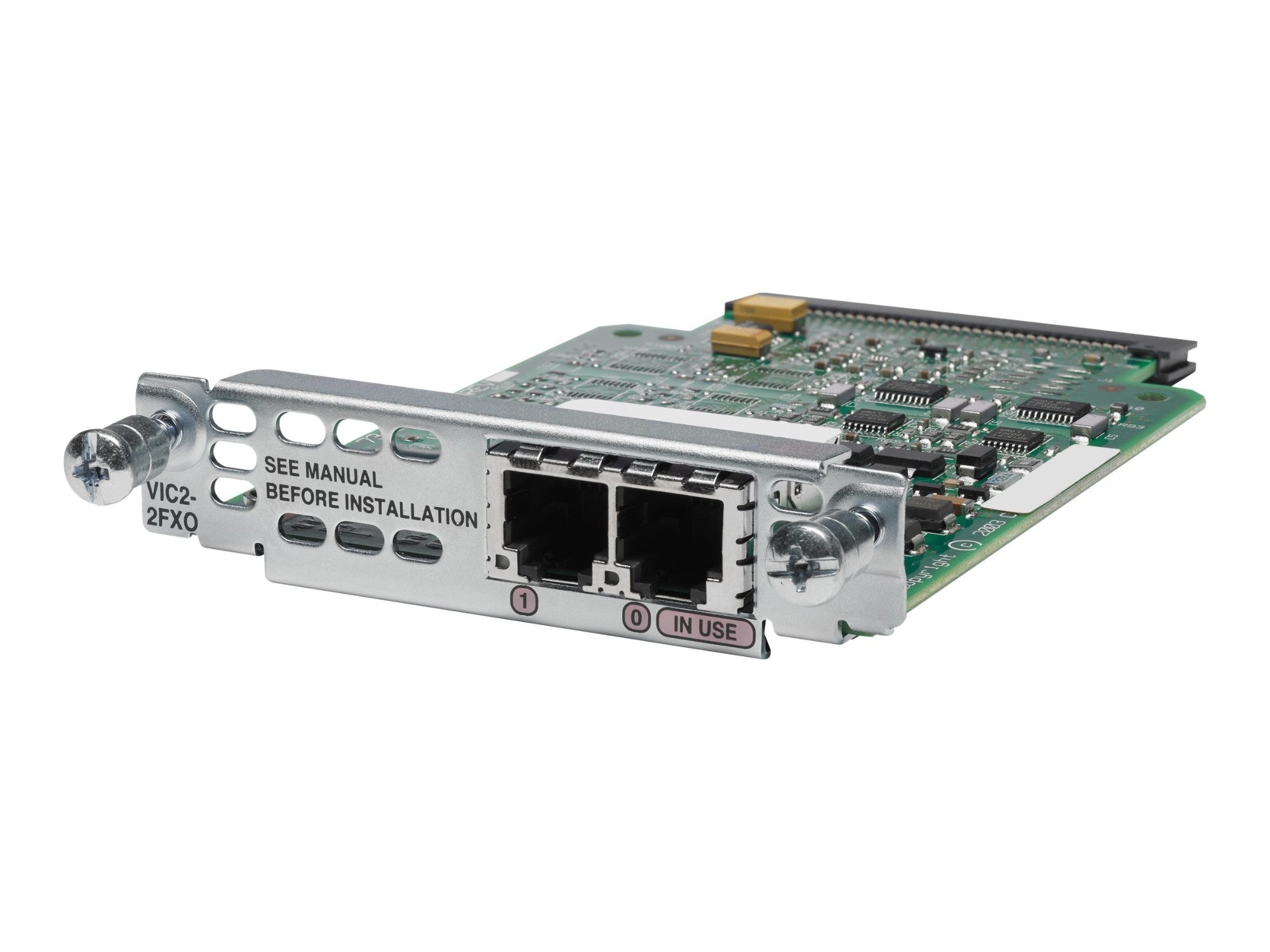VIC2-2FXO-RF - Cisco 2PT VOICE INTERFACE CARD - FXO (UNIVERSA– Aeonfly