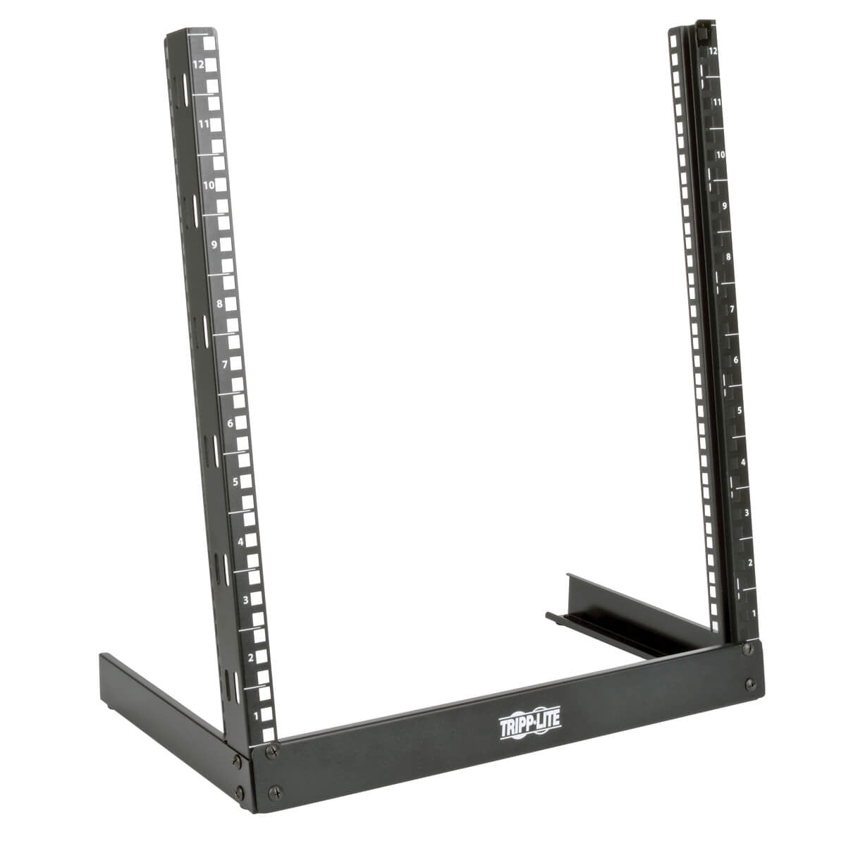 12U 2 POST OPEN FRAME DESKTOP RACK SERVER CABINET FREE STANDING– Aeonfly