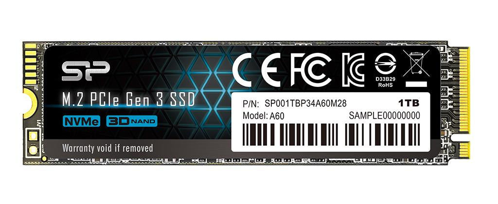 Silicon Power P34A60 M.2 1000 GB PCI Express SLC NVMe– Aeonfly